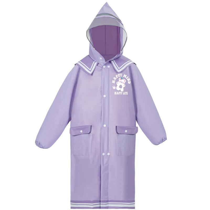 [MK MATT KEELY] キッズ レインコート レインポンチョ 子供 90-150cm 女の子 男の子 小学生 通学 男女兼用 ランドセル対応 雨具 カッパ 梅雨対策 柄✦環境にやさしいEVA素材、安全で無毒、優れた耐水性✦✦子供たち...