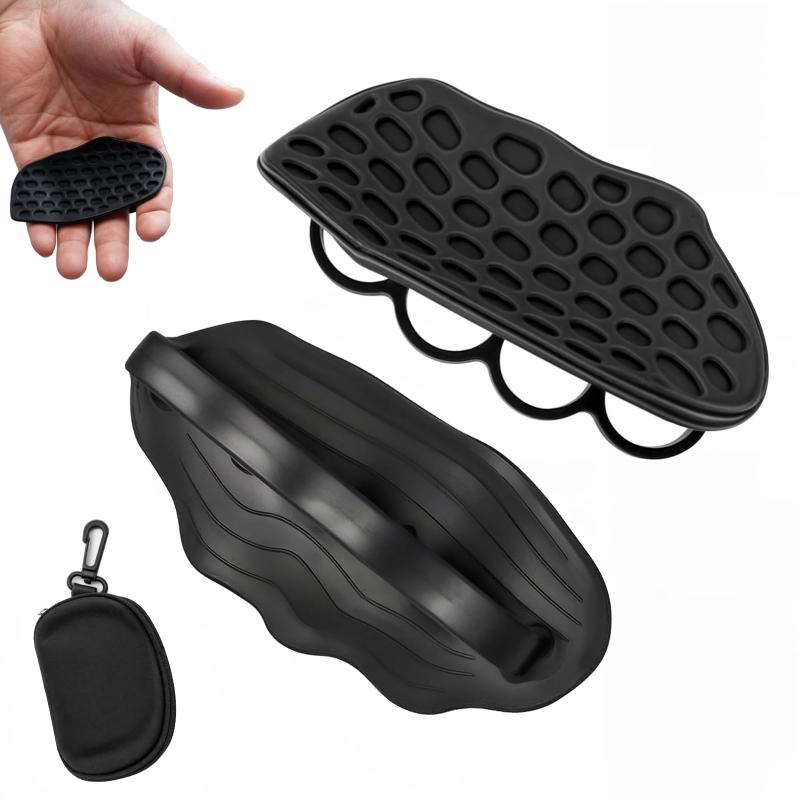 Doubleggs パワーグリップ 筋トレ グローブ トレーニンググローブ 握力補助 滑り止め付き 筋トレ グリップ 手袋 メンズ レディース兼用 ジム ダンベル ベンチプレス デッドリフト用 左右セッ【高耐久・滑り止めパワーグリップ】柔軟...