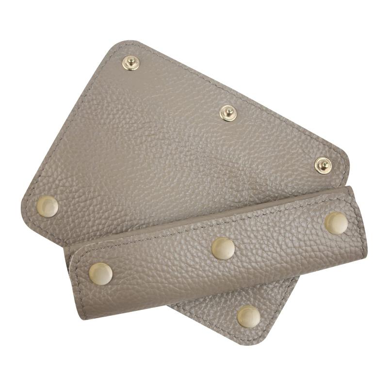 [boshiho] バッグハンドルカバー 本革 2枚セットバッグ 持ち手カバ 滑り止めグリップ付き ー やわらか 汚れや傷を隠す 負担を軽減 男女兼用 メンズ レディース【本革素材 】柔らかでしなやかな本革製バッグ 持ち手カバー です。高級...