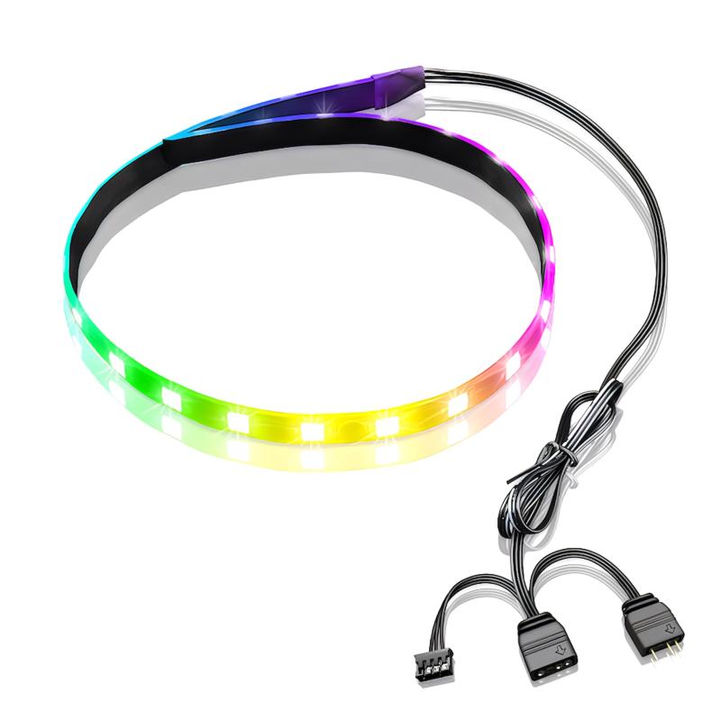 【スモールラボ】COOLMOON LEDテープ ARGB 5v 3pin ゲーミング 40cm【特徴】テープタイプで平面に取り付け可能ですLED搭載でゲーミングPCを彩ることができます【機能】ARGB 5v 3pinで制御が可能です。5v ...