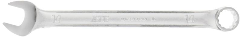 京都機械工具(KTC) コンビネーションレンチ MS2-14-Fサイズ:14mm。スタンダードタイプ。十二角。商品サイズ(約):縦14×横190×奥行29.5mm。商品重量(約):98g。