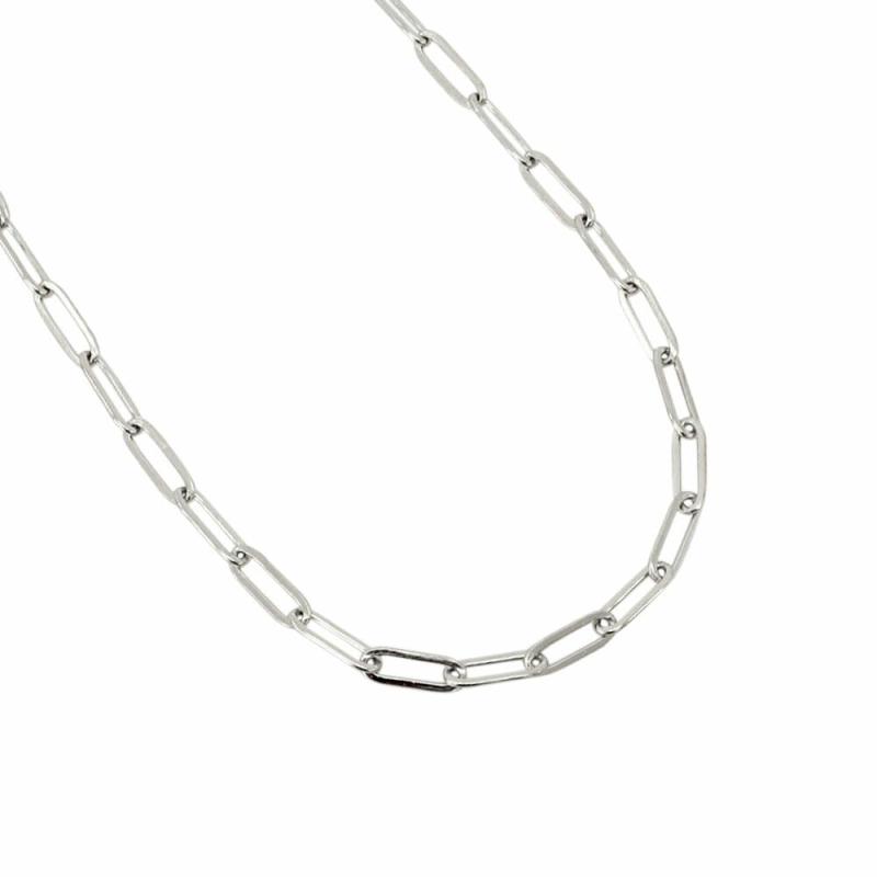 [mico.lor] ステンレス チェーン (54) レディース サージカルステンレス 316L 金属アレルギー対応サイズ:長さ75cm 太さ4.1mm重さ :11.7g前後素材 :ステンレス製(金属アレルギー対応)
