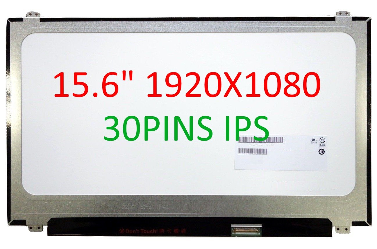 画面サイズ：15.6"。解像度：FHD（1920x1080）IPS, 同じ解像度に制限され、アップグレードできません。ピン数：30ピン(ピンは右側に) ノートパソコンにIPSがない場合、パネルのIPS機能が閉じます。表面処理：非光沢 (Ma...