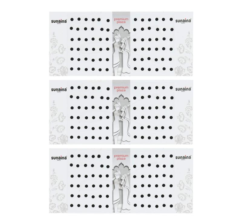 Sunaina プレミアム プラザ スモール ブラック ビンディス 女性用 サイズ-2 {SPPSB102}エレガントなビンディカードで作られています。普段使いやあらゆる機会にお使いください。この商品はハンドメイドです。