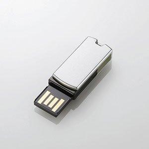 MF-RSU232GSV(シルバ-) USB2.0メモリ 32GBエレコム製 USB2.0対応 回転式フラッシュメモリー 容量：32GB カラー：シルバー