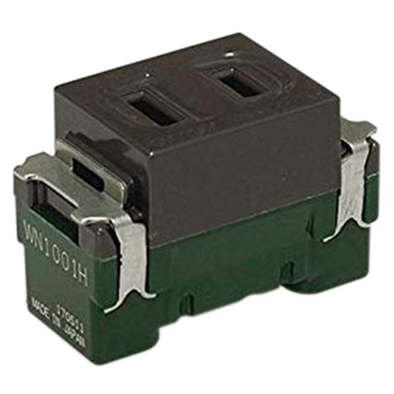 パナソニック 埋込接地ダブルコンセント 絶縁枠付