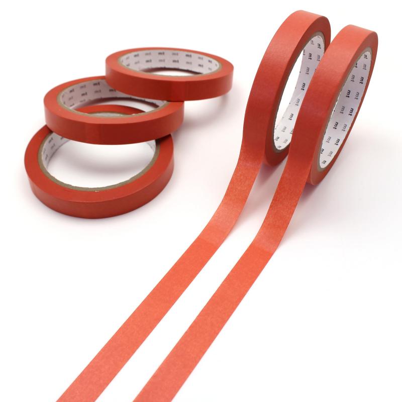 mt large core （無地）5巻パック通常のマスキングテープよりも粘着力を高めた、太芯サイズの強粘着マスキングテープです。一般的なセロハンテープカッターで使用することが出来ます。