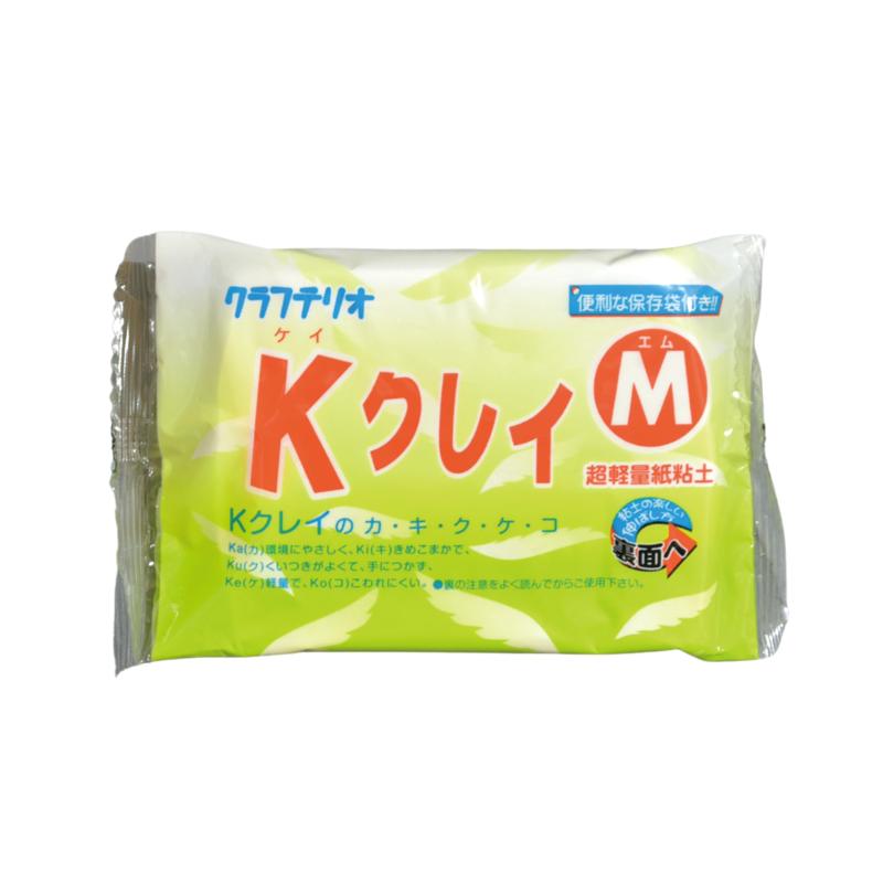 [たのつく] Kクレイ M 超軽量紙粘土 粘土セット 工作 学校教材として採用 大量購入 白 かみねんど Clay 小学生優れた質感と伸縮性: やわらかくて、こねやすく、よく伸びる工作に適した紙粘土です学校教材として信頼性: 学校教材として...