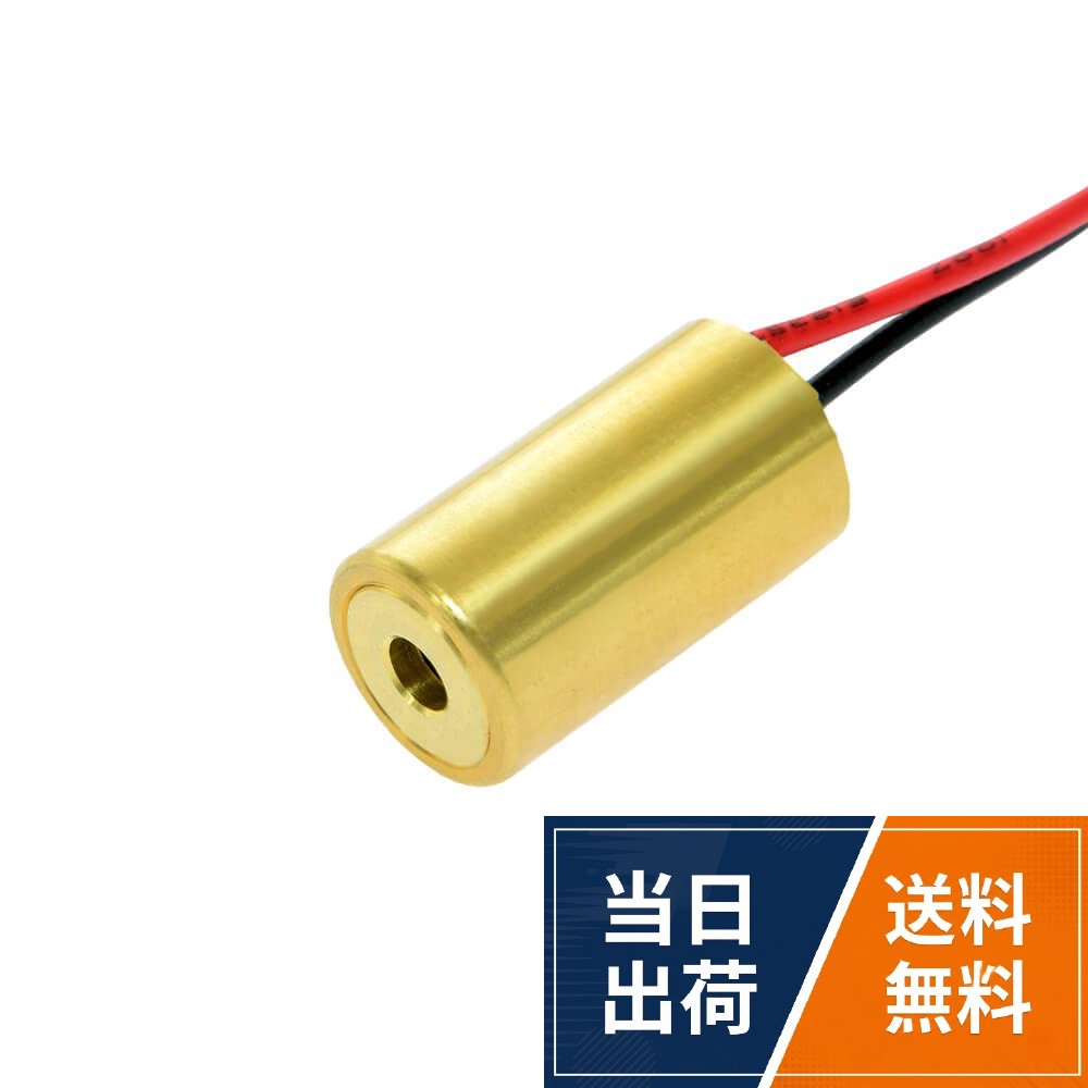 波長：650 nm。出力電力:クラスII – 1mW.未満。寸法：D10.4 x 18.4 mm。操作電圧: 2.6~5 VDC。ビームの発散（半角）：0.5 mRad。工業用レッドドットレーザー。ベーシック モジュール、コンパクトなサイズ...