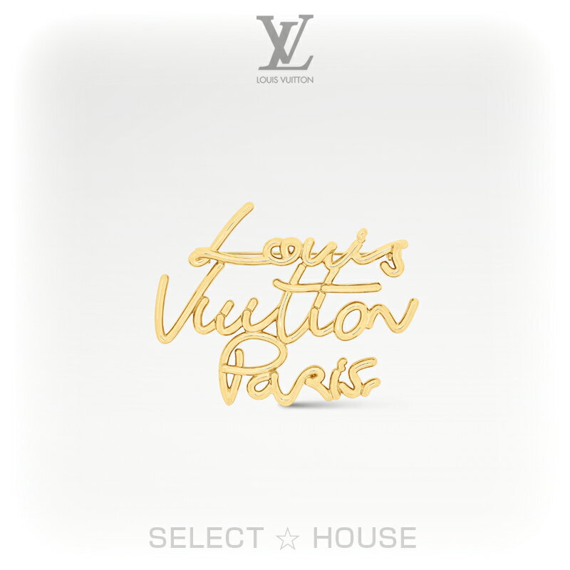 ルイ・ヴィトンブローチ・LV スクリプト 商品コメント ラグジュアリーでありながらもリラックス感のあるグラフィカルな印象の｢ブローチ・LV スクリプト｣。ニコラ・ジェスキエールが手掛けた2025春夏ファッションショーの背景から着想を得たアイ...