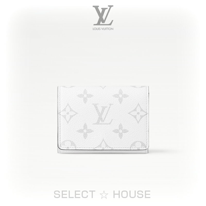 ルイ・ヴィトンカードケース アンヴェロップ・カルト ドゥ ヴィジット 商品コメント ホワイトのモノグラム・キャンバスとタイガ・レザーを組み合わせ、コントラストを効かせたブラックのカウハイドレザーのライニングを施したカードケース｢アンヴェロッ...