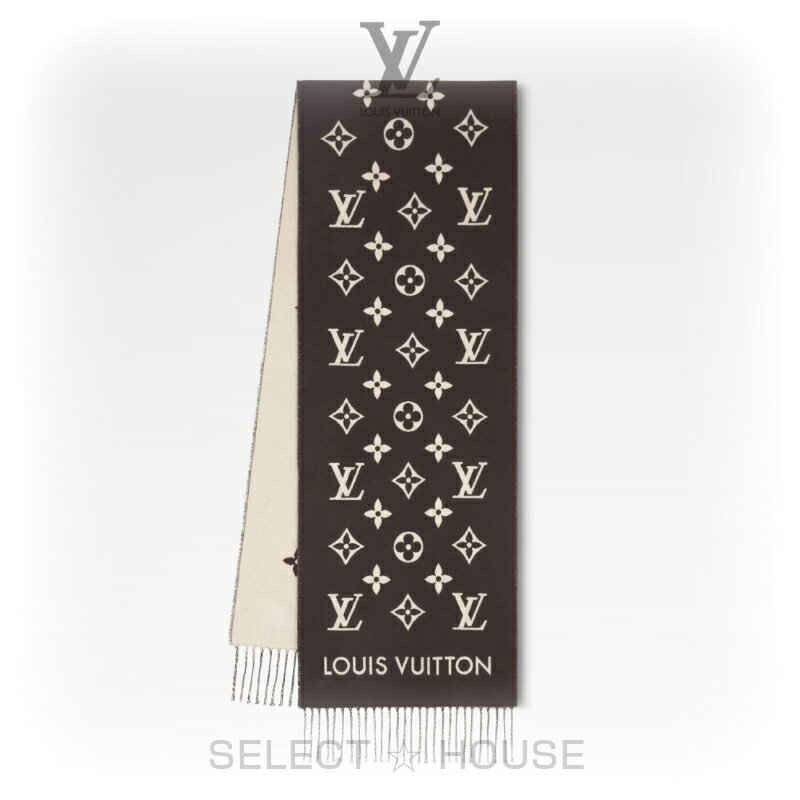 ルイ・ヴィトンマフラー・オール アバウト モノグラム 商品コメント ラグジュアリーなブラウンにクリームカラーのアクセントを効かせて今シーズンらしくアップデートした、ウール100%の｢マフラー・オール アバウト モノグラム｣。モノグラム・パタ...