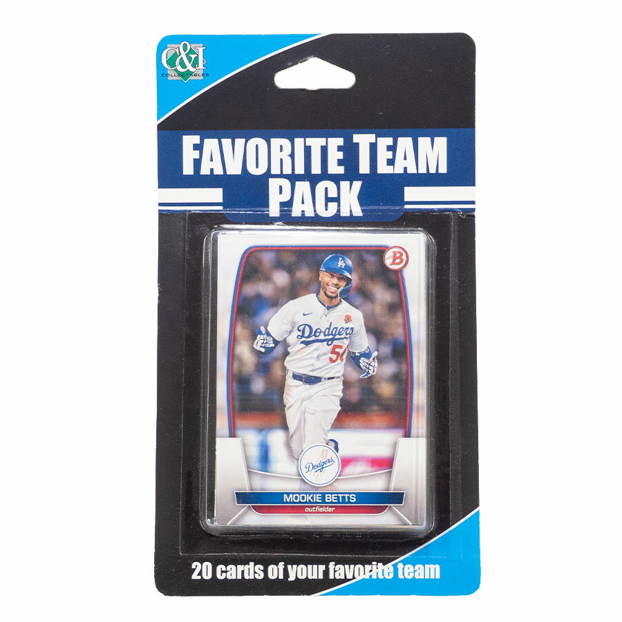アイテム情報■Favorite Team Pack (20 Cards)ロサンゼルス・ドジャースのチームパック。ムーキー・ベッツ選手を含む20枚セットです。取り寄せ注文規約2点以上のお買い上げの場合全ての商品が揃い次第発送します。（配送料・...