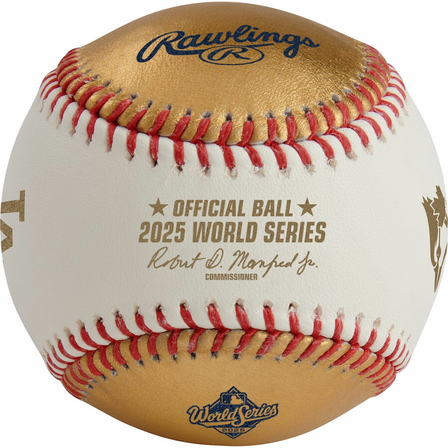 アイテム情報■2025 MLB World Series Dueling Teams Logo Baseball2025ワールドシリーズを記念して製作された記念ベースボール。対戦チームロゴをデザインしたコレクターズアイテム。ディスプレイにも...