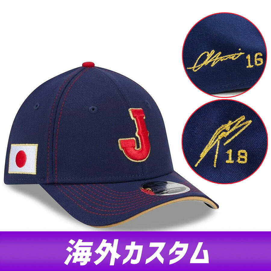 アイテム情報■日本代表 2026 WBC 39THIRTY M-Crown Adjustable Cap2026年WBC日本代表モデルをベースにした大谷翔平・山本由伸の海外カスタム品。キャップ後部右側に大谷翔平、左側に山本由伸のゴールドサイ...