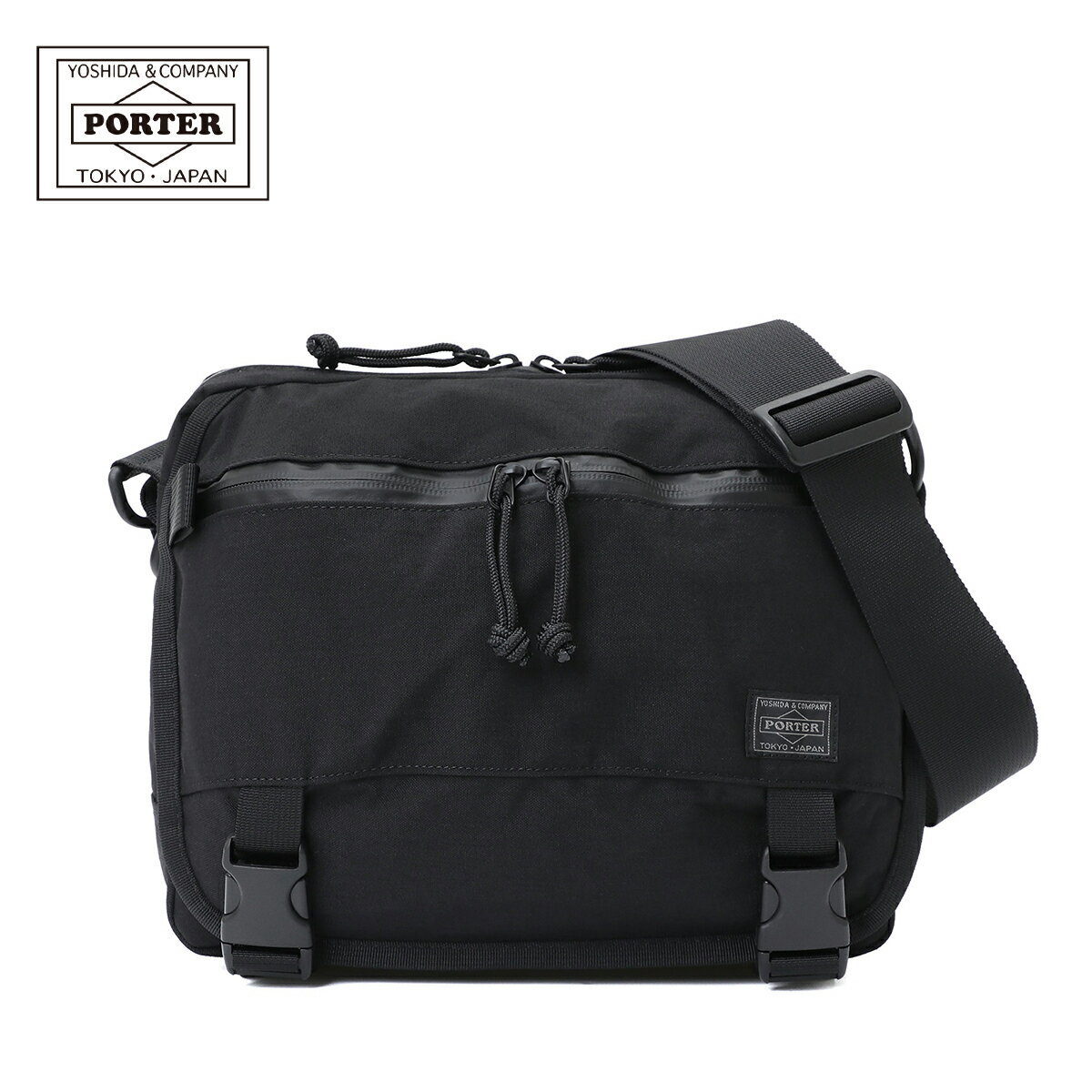 商品説明 メッセンジャースタイルをベースに、背負ったままでも使いやすい機能性を追求した「PORTER KLUNKERZ（ポーター クランカーズ）」シリーズのショルダーバッグ(S)です。 フロントに大きめのかぶせポケットを配置し、頻繁に出し入...