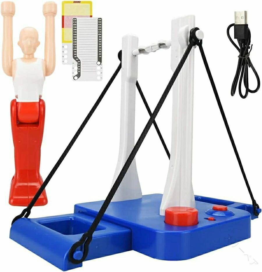 メー力ー希望小売価格はメーカーサイトに基づいて掲載しています ●商品説明 ファンタスティック体操ゲームで物事のスイングに入りましょう。 プレーヤーは、勢いをつけて体操選手のフィギュアをハイバーの周りで回転させるために、リズムとスピードを計る...