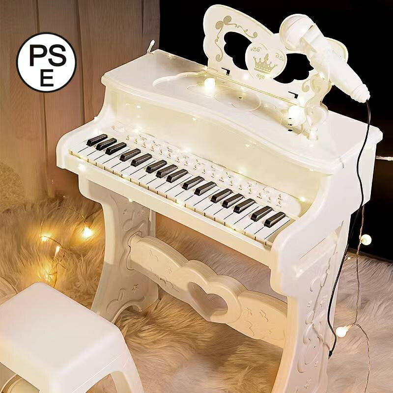 子ピアノ ピアノ おもちゃ おもちゃのピアノ 子供用 キッズ 光る ミニピアノ マイク付き 電子 キーボード 多機能 誕生日 こどもの日子ピアノ ピアノ おもちゃ おもちゃのピアノ 子供用 キッズ 光る ミニピアノ マイク付き 電子 キーボ...