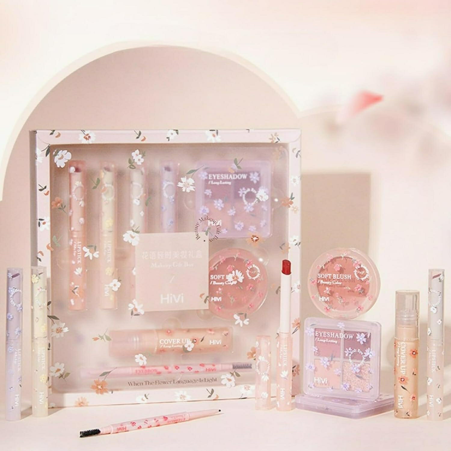 商品詳細商品情報完璧な化粧品セット: 口紅、チーク、アイシャドウ、コンシーラー、アイブロウペンシルが含まれています。 長持ち: 高品質の化粧品で一日中美しい仕上がりが持続します。 初心者にも最適: 使いやすいセットで、メイクの基本が身につき...