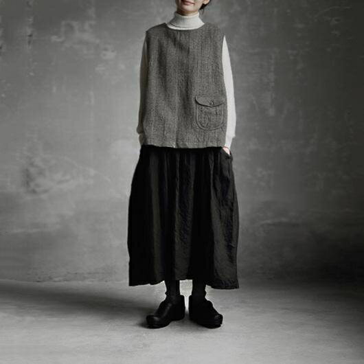 ・カテゴリ: スカートセットアップ・柄: 無地・スカート丈: ミディ丈・加工: パッチワーク、切り替え・主な素材: ポリエステル 50-70%、綿 30-50%・カラー: 画像色・サイズ: フリーサイズ・スタイル: カジュアル・性別: レデ...