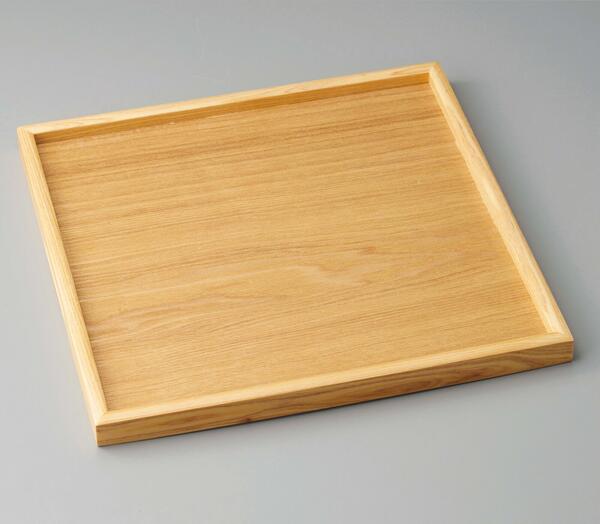 美しい木目の天然木を使用して作られた綺麗なお盆です。 急須と湯のみにはもちろん、珈琲ポットとマグカップにも合います。 飲食店や業務用としての1人用敷膳にも定番で大人気。 もちろん来客用のお茶やお菓子を出す家庭用としてもオススメです。 サイズ...