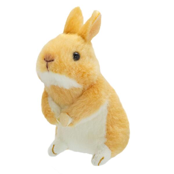 いろんなところにくっつきたい！ 手のボタンをゴムにかけ、様々なところに”ぎゅっ！”と取り付けて楽しめる、ウサギのぬいぐるみです。 10cm （お尻～おでこまで） 素材・成分：ポリエステル お届けが1週間程度かかる場合があります。 北海道・沖...