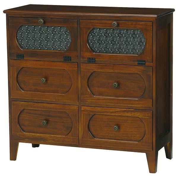 和洋を問わずあらゆるインテリアにマッチする上質感のあるチェストMCH-5186BR■商品サイズ：(約)幅80×奥行32×高さ78cm■素材：主材:桐材 北海道、沖縄・離島、別途送料が必要となります。 お届けが1週間程度かかる場合があります。...