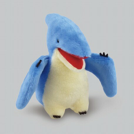 人気の恐竜時代のプテラノドンが登場！ クワッと開いたお口がチャームポイントです。 ■本体サイズ H15×W14×D25cm ■素材・成分：ポリエステル/プラスチック お届けが1週間程度かかる場合があります。 北海道・沖縄・離島へは別途送料が...