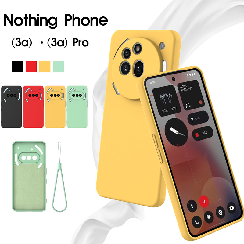 商品名Nothing Phone (3a) Lite カバー ストラップ付き Nothing Phone (3a) ケース 耐衝撃 ナッシング フォン3a カバー 衝撃吸収 落下防止 おしゃれ Nothing Phone (3a) Lite...