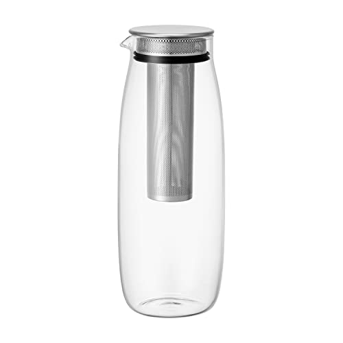 ◆商品名：KINTO (キントー) UNITEA コールドブリューカラフェ 1.1L 食洗機・電子レンジ対応 ギフト プレゼント 21722[本体] 耐熱ガラス / 電子レンジ、食洗機使用可 / 中国製[蓋] 18-8 ステンレス鋼、ポリプ...