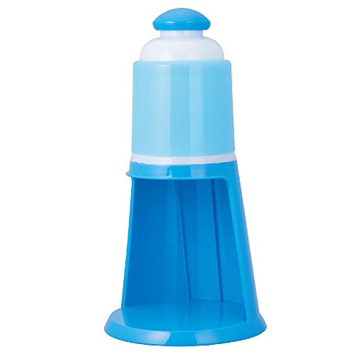 ◆商品名：ドウシシャ 電動 氷かき器 ブルー DIN-1852Bサイズ:(約)幅165×奥行165×高さ325mm電源:AC100V定格消費電力:15W保証期間:お買上げの日から本体1年間付属品:取扱説明書・保証書×1、ふた付き製氷カップ(...