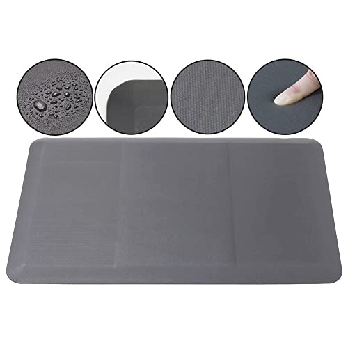 ◆商品名：iimono117 疲労軽減マット スタンディングデスクマット 幅80×奥行50×厚み1.7cm フロアマット フットマット キッチンマット負担軽減 マット オフィス 駐車場 台所フロア用 立ち仕事用 防水 滑り止めdaysmar...