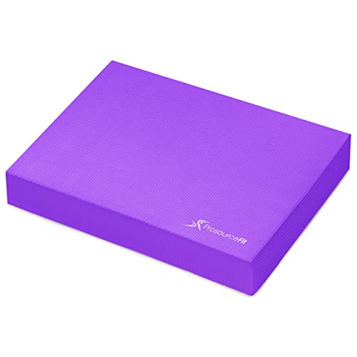 ◆商品名：ProsourceFit Exercise Balance Pad – Non-Slip Cushioned Foam Mat & Knee Pad for Fitness and Stability Training, Yoga...