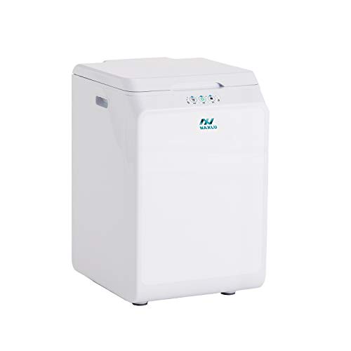 ◆商品名：ナクスル(NAXLU) 家庭用生ごみ処理機 ハイブリッド式(バイオ式 × 乾燥式)室内 屋外 コンポストバイオ剤付き・メーカー保証1年付き・室内用ハイブリッド型(バイオ式)・商品寸法／幅385mm×奥行き430mm×高さ580mm...