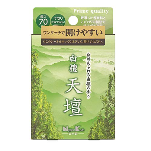 ◆商品名：日本香堂(Nippon Kodo) 白檀天壇 ミニ 50グラム (x 1)サイズ:50g原産国:日本内容量:50g白檀天壇 ミニ 50g。