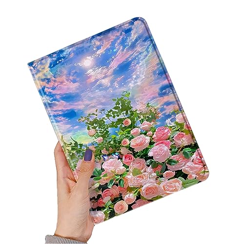 ◆商品名：人気 iPad 10 ケース Apple Pencil 収納 手帳型 花柄 かわいい 軽量 超薄型 iPad 第10世代 2022 10.9インチ 保護カバー レザー 耐衝撃 スタンド機能 オートスリープ レディース ペンホルダー...