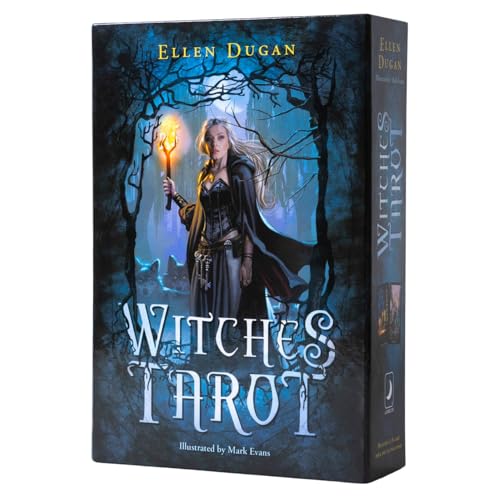 ◆商品名：I.I.J タロットカード ウィッチ・タロット Witches Tarot ウェイト版 78枚 タロット占い 日本語解説書付き 正規品タロットカードの基本的な意味、占い方等を記載した日本語解説書（商品専用の解説書ではありません）メ...