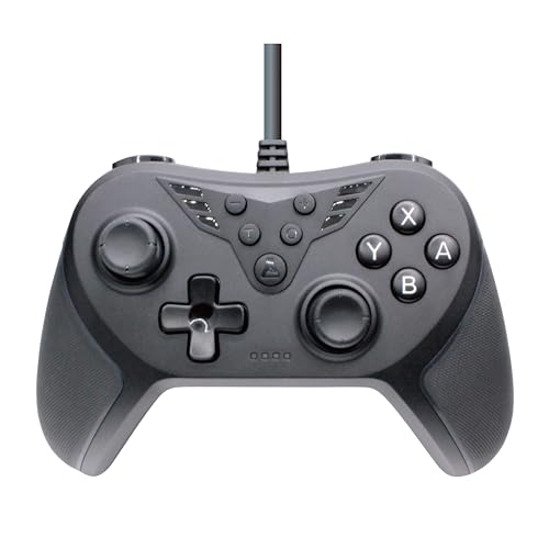 ◆商品名：アローン(Allone) Switch/Switch有機EL用 背面ボタン付き 有線コントローラー ブラック ゲーム 多機能 有線 長ケーブル ALG-NSYCHB発売予定daysmarket-ny00 寒さ対策 乾燥 　正月 年...