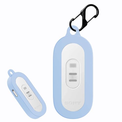 ◆商品名：For REON POCKET TAG ケース [HVUYAL] 紛失防止用のフックを搭載した 軽量 キズ防止 傷つきにくい 柔らかなシリカゲルのスポーツクールなデザイン 衝撃 吸収 スリム ソフト ケースカバー 落下防止保護(ブ...