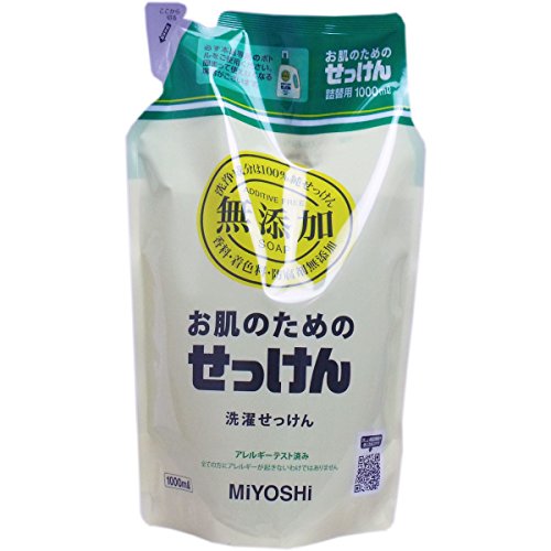 ◆商品名：【お徳用 12 セット】 ミヨシ 無添加 お肌のためのせっけん つめかえ用 1000ml(無添加石鹸)×12セット(お徳用 12 セット) ミヨシ 無添加 お肌のためのせっけん つめかえ用 1000ml(無添加石鹸)×12セットサ...