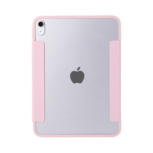◆商品名：エレコム iPad 第11世代 A16 11インチ (2025) 10.9インチ 第10世代 (2022) ケース 2アングルスタンド 軽量 オートスリープ/オートウェイク ソフトレザー 背面クリア フレームカラー ライトピンク ...