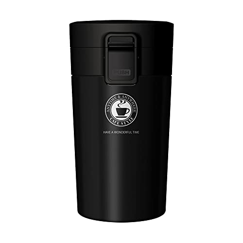 ◆商品名：アスベル ステンレス 真空断熱携帯タンブラー 290ml ブラックサイズ:7.9×8.6×14.7cm材質:本体/ステンレス鋼(アクリル樹脂塗装)、飲み口・フタ・フタ本体/PP、ロックレバー/ABS樹脂、ストッパー/ポリアセタール...