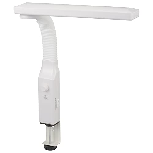 ◆商品名：オーム電機 LEDクランプライト 調光 デスクライト デスクランプ クランプ 固定 AS-LN94BG-W1 06-3896 OHM【 特 長 】● 挟んで使うクランプタイプ● クランプ部の取付方向を替えて、パーテーションや板など...