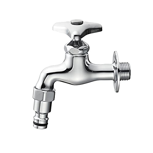 ◆商品名：SANEI(サンエイ) 散水用横水栓 呼び13 別売のジョイントで散水ホースとワンタッチ接続 Y306V-13ジョインターを接続することでワンタッチでホースと蛇口がつながります。接合ジョインター品番：PL60-50，PL70-50...