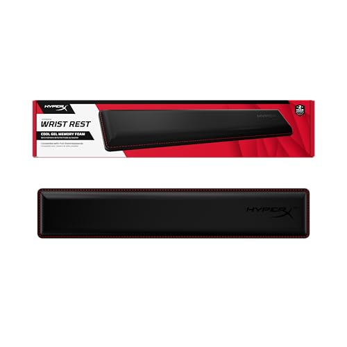 ◆商品名：HyperX Wrist Rest リストレスト 疲労軽減 低反発クッション 人間工学デザイン 2年保証 HX-WR ( 4P5M9AA )冷却ジェルメモリーフォーム。安定した滑り止めのグリップ。ほつれ防止の縫製で丈夫な作り。人間...