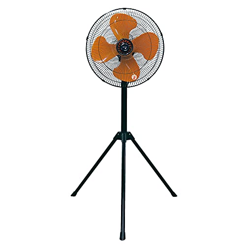 ◆商品名：広電(KODEN) 工業扇 工場扇 三脚型 43.5cm スタンド式 折り畳み脚 高さ調節 持ち運び 風量3段階 樹脂羽根 首振り 羽根簡単取付 CFF435TPA従来タイプ(45cmタイプ)の工業扇と比較して、約37%(50Hz...