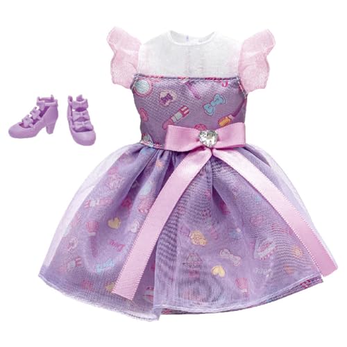 ◆商品名：タカラトミー リカちゃん ドレス マイファーストドレス LW-03 コスメティックパープル 着せ替え おままごと おもちゃ 3歳以上(C) TOMY電池は使用しません。