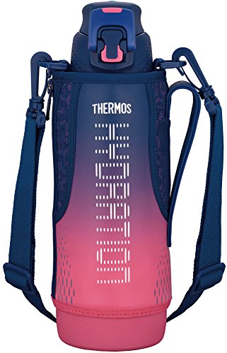 ◆商品名：サーモス 水筒 真空断熱スポーツボトル 【ワンタッチオープンタイプ】 1.0L ピンクグラデーション FFZ-1002F PK-Gサイズ(約):幅8×奥行8.5×高さ27.5cm、口径4.5cm素材・材質:本体/ステンレス鋼(アク...