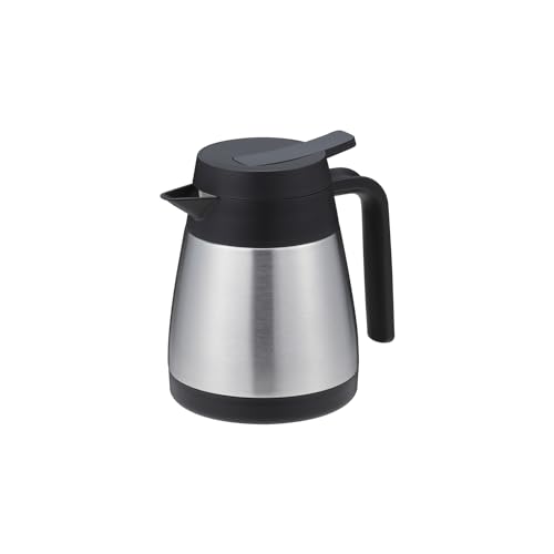 ◆商品名：パール金属 保温 保冷 ポット 卓上ポット テーブルポット 500ml 0.5L ステンレス製 真空二重構造 シルバー オコット HC-14製品サイズ:(約)幅16×奥行11.5×高さ15.5cm製品重量:(約)素材・材質:品名:...