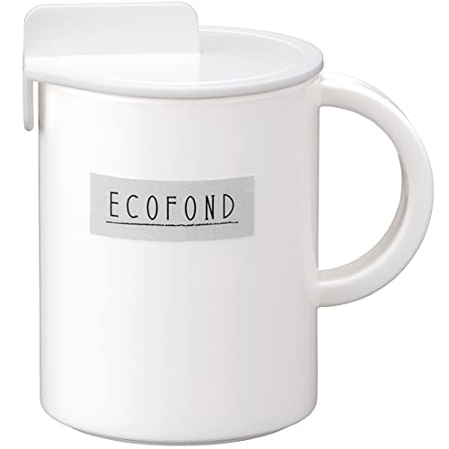 ◆商品名：岩崎工業 抗菌 ふた付き マグカップ レンジカップ ホワイト C-433 FW●サイズ：約75×105×102mm●容量：250ml●重量：93g●材質：本体・フタ/ポリプロピレン●電子レンジの使用：可●食洗機の使用：可●生産国：日本